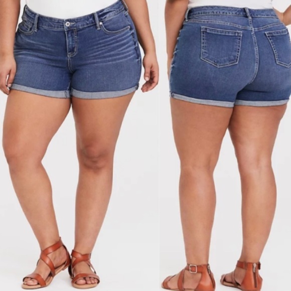 torrid | Shorts | Torrid Vintage Stretch Classic Skinny Shorts | Poshmark